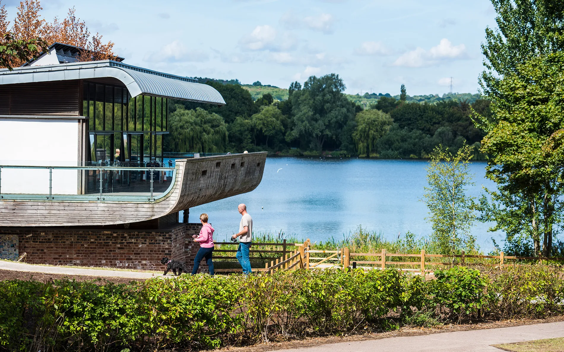 The Community Hub Cafe on Natures Doorstep - Westport Lake View